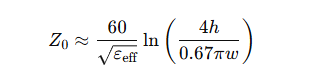Copper’s Effective Permittivity